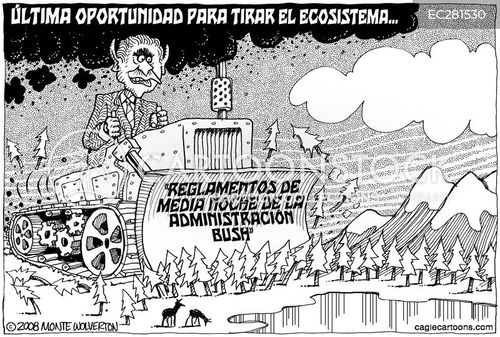 Land Conservation Cartoons and Comics - funny pictures from CartoonStock