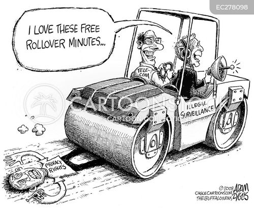Unlawful Surveillance Cartoons and Comics - funny pictures from ...