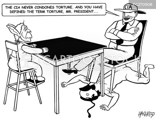 "we Don't Torture" Cartoons and Comics - funny pictures from CartoonStock