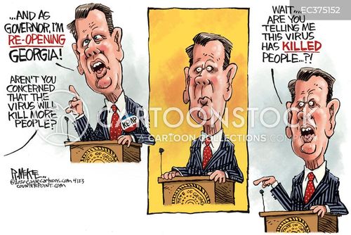 Governor Of Georgia Cartoons and Comics - funny pictures from CartoonStock
