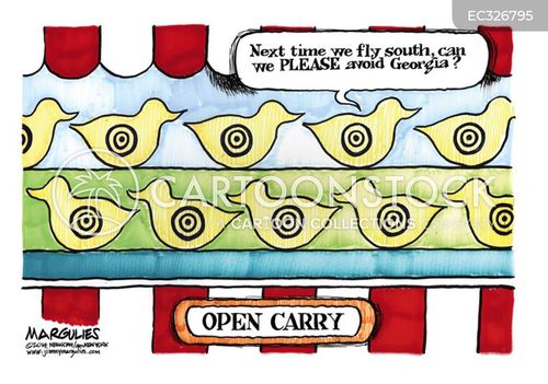 Right To Carry Cartoons and Comics - funny pictures from CartoonStock