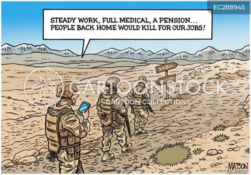 Gi Jobs Cartoons and Comics - funny pictures from CartoonStock
