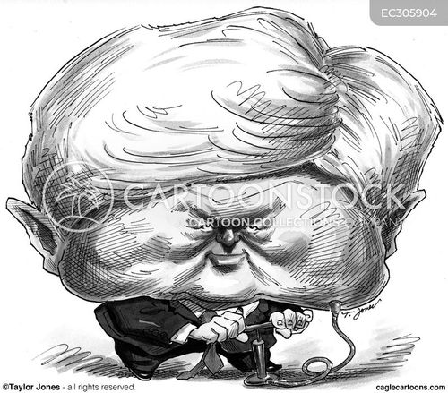 Oversized Ego Cartoons and Comics - funny pictures from CartoonStock