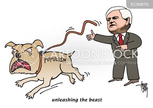Unleashing The Beast Cartoons and Comics - funny pictures from CartoonStock