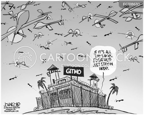 G-gitmo Cartoons and Comics - funny pictures from CartoonStock