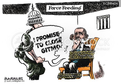 Gitmo Terrorists Cartoons and Comics - funny pictures from CartoonStock