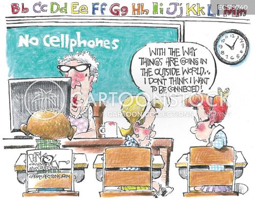 Classroom Fatigue Cartoons and Comics - funny pictures from CartoonStock
