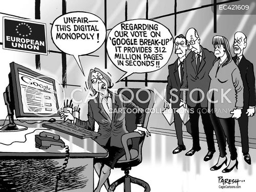 Breaking Up Google Cartoons and Comics - funny pictures from CartoonStock