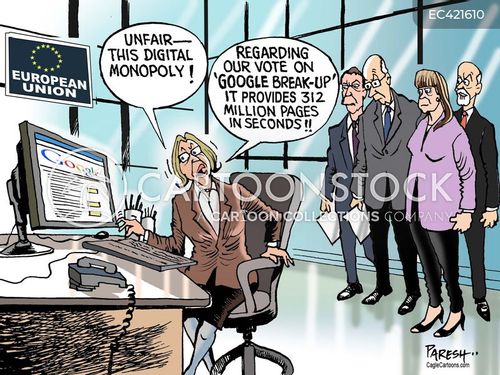 Breaking Up Google Cartoons and Comics - funny pictures from CartoonStock