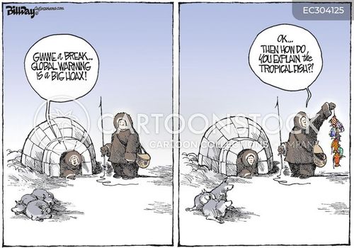 The Arctic Cartoons and Comics - funny pictures from CartoonStock