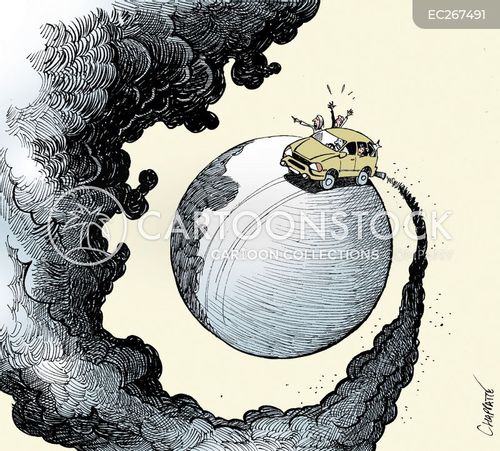 Petrol Pollution Cartoons and Comics - funny pictures from CartoonStock