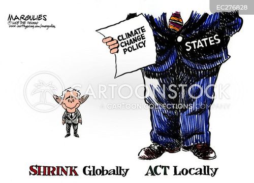 Think Globally Cartoons and Comics - funny pictures from CartoonStock