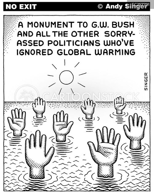 Oceanic Flooding Cartoons and Comics - funny pictures from CartoonStock