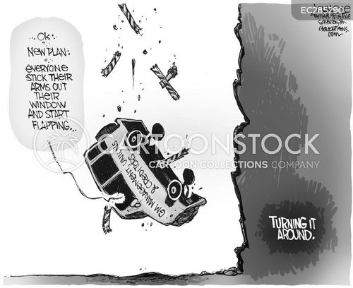 Turnaround Strategy Cartoons and Comics - funny pictures from CartoonStock