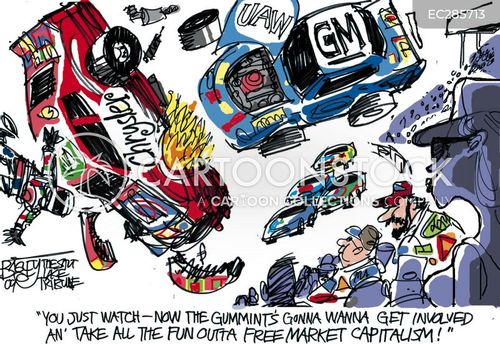 Ford Chrysler Cartoons and Comics - funny pictures from CartoonStock
