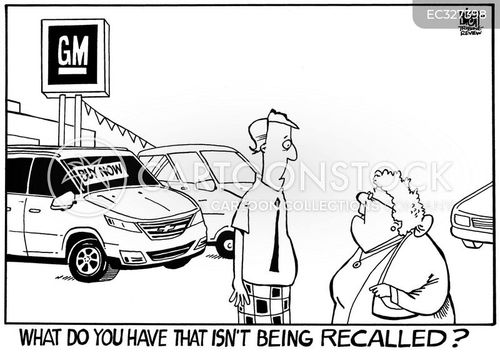 Vehicle Recall Cartoons and Comics - funny pictures from CartoonStock