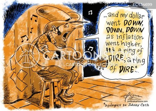 Soaring Inflation Cartoons and Comics - funny pictures from CartoonStock