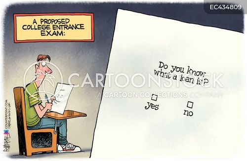 College Exams Cartoons and Comics - funny pictures from CartoonStock