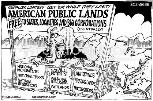 Land Conservation Cartoons and Comics - funny pictures from CartoonStock