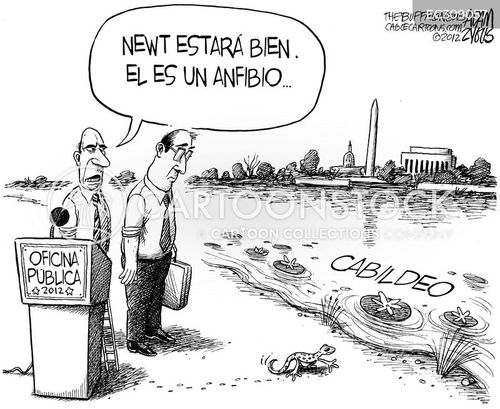 Anfibio Cartoons and Comics - funny pictures from CartoonStock