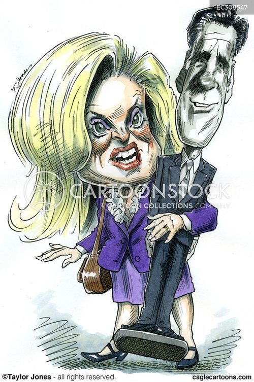 Candidate's Spouse Cartoons and Comics - funny pictures from CartoonStock