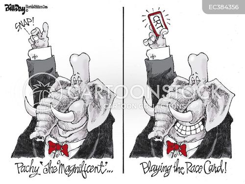 Race Card Cartoons and Comics - funny pictures from CartoonStock