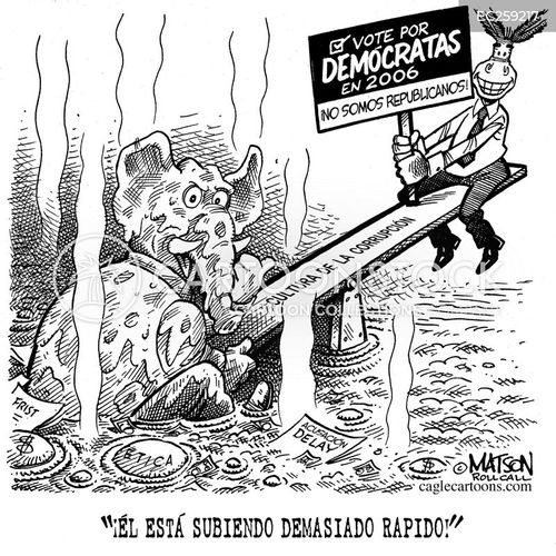 Political Infighting Cartoons and Comics - funny pictures from CartoonStock