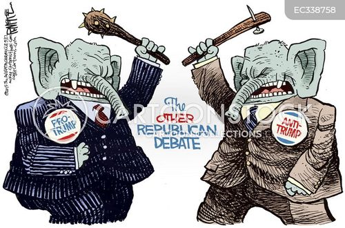 Heated Debate Cartoons and Comics - funny pictures from CartoonStock