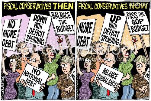 Government Deficit Cartoons and Comics - funny pictures from CartoonStock