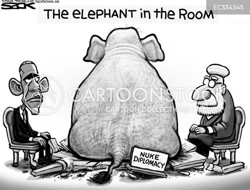 Nuclear Diplomacy Cartoons and Comics - funny pictures from CartoonStock