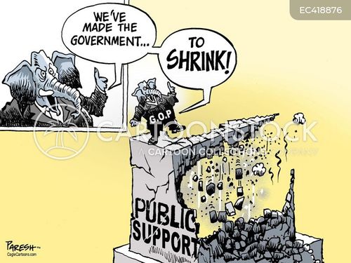 Public Support Cartoons and Comics - funny pictures from CartoonStock
