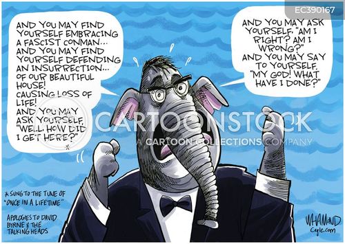 Party Identity Crisis Cartoons and Comics - funny pictures from ...