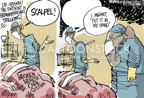 Single Payer Cartoons and Comics - funny pictures from CartoonStock