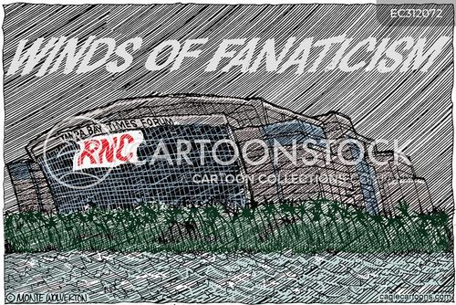 Political Fanbase Cartoons and Comics - funny pictures from CartoonStock