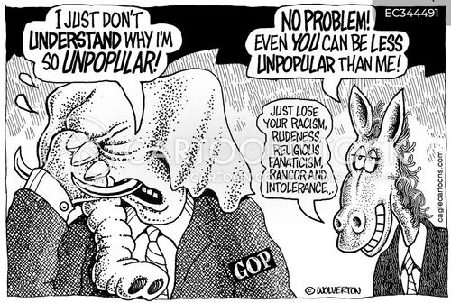 Unpopular Topic Cartoons and Comics - funny pictures from CartoonStock