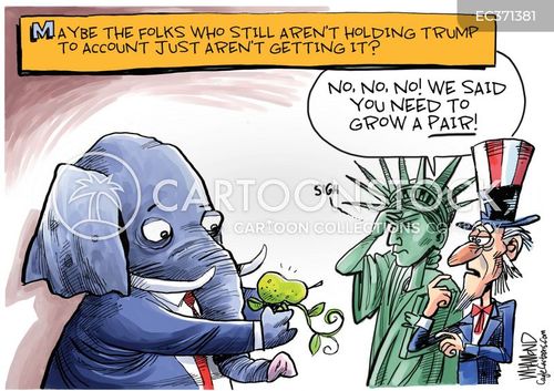 Gop Looks Spineless Cartoons and Comics - funny pictures from CartoonStock