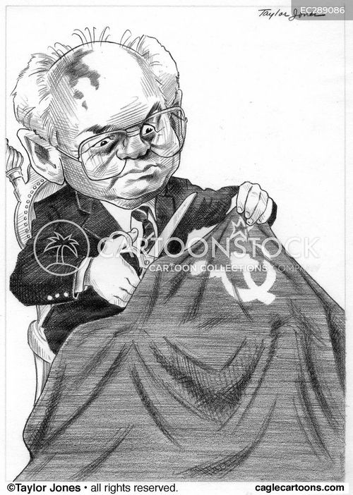 Gorbachev Cartoons and Comics - funny pictures from CartoonStock