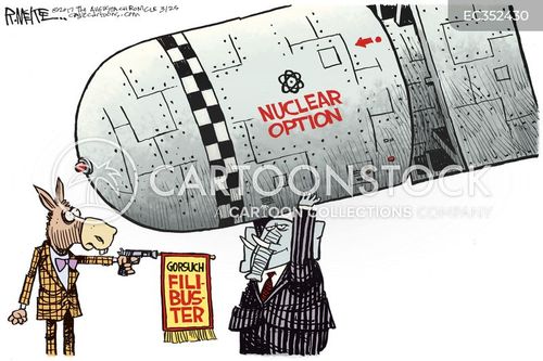 Nuclear Option Cartoons and Comics - funny pictures from CartoonStock
