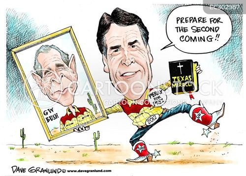 Gov Perry Texas Cartoons and Comics - funny pictures from CartoonStock