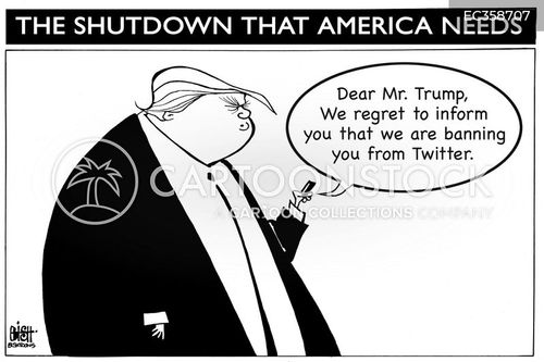 Shutdown Help Cartoons and Comics - funny pictures from CartoonStock