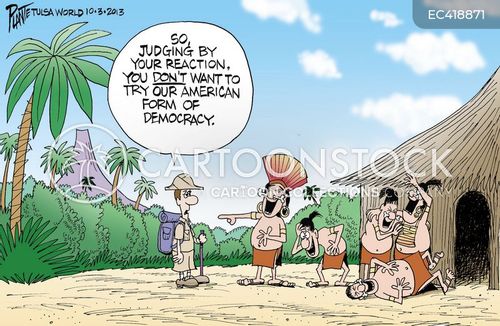 Democratic Structure Cartoons and Comics - funny pictures from CartoonStock