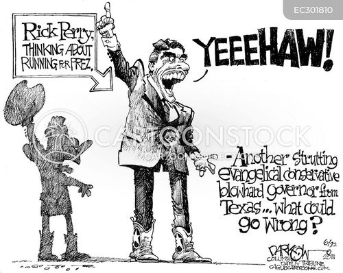 Gov Perry Cartoons and Comics - funny pictures from CartoonStock