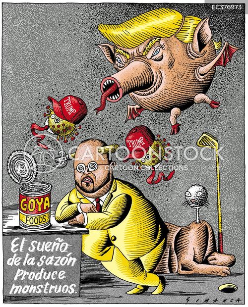 Goya Foods Cartoons and Comics - funny pictures from CartoonStock