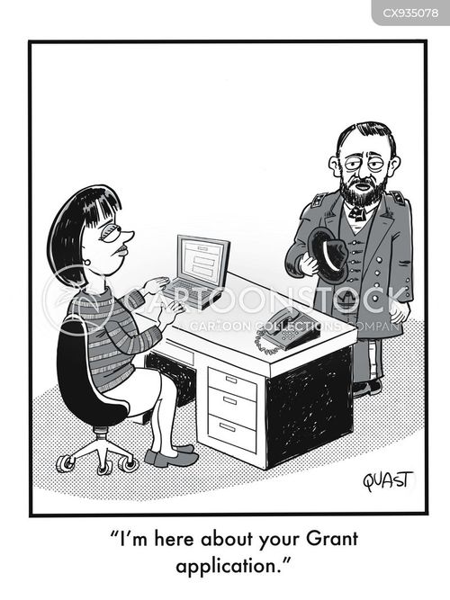 Grant Application Cartoons and Comics - funny pictures from CartoonStock