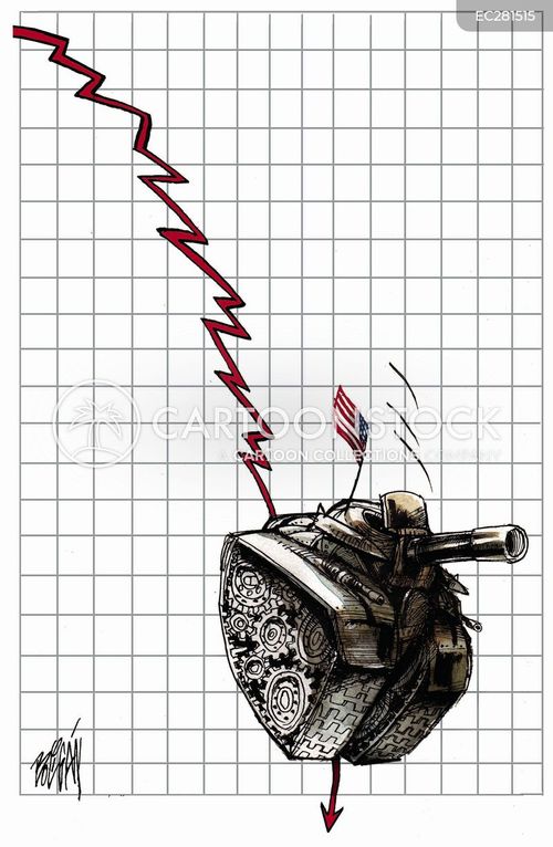 Economy In Tank Cartoons and Comics - funny pictures from CartoonStock