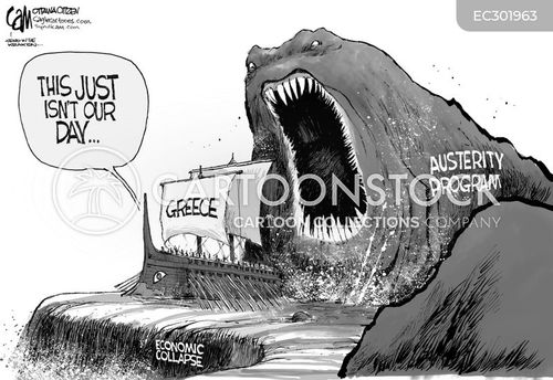 Austerity Program Cartoons and Comics - funny pictures from CartoonStock