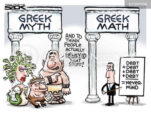 Mythological Shapes Cartoons and Comics - funny pictures from CartoonStock