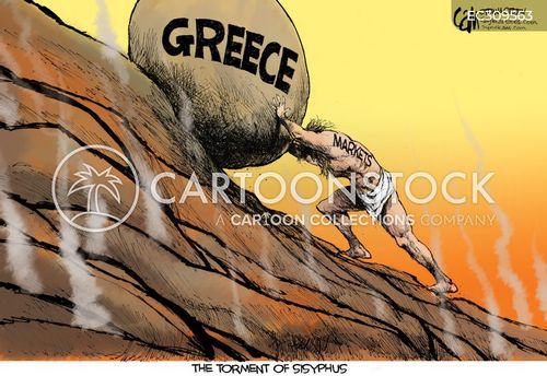 Sisyphus Cartoons and Comics - funny pictures from CartoonStock