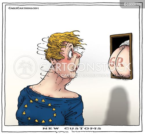 Changing Customs Cartoons and Comics - funny pictures from CartoonStock