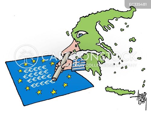 Greek Bankrupt Cartoons and Comics - funny pictures from CartoonStock